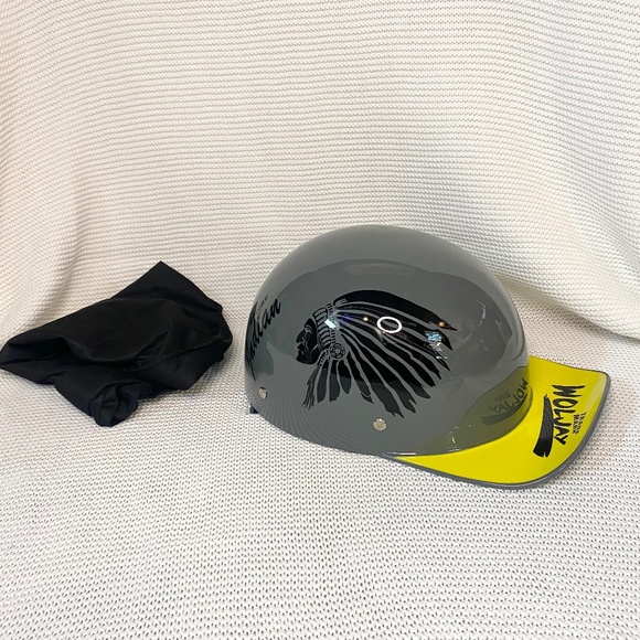Woljay | Accessories | Vintage Retro Open Face Motorcycle Helmet ...